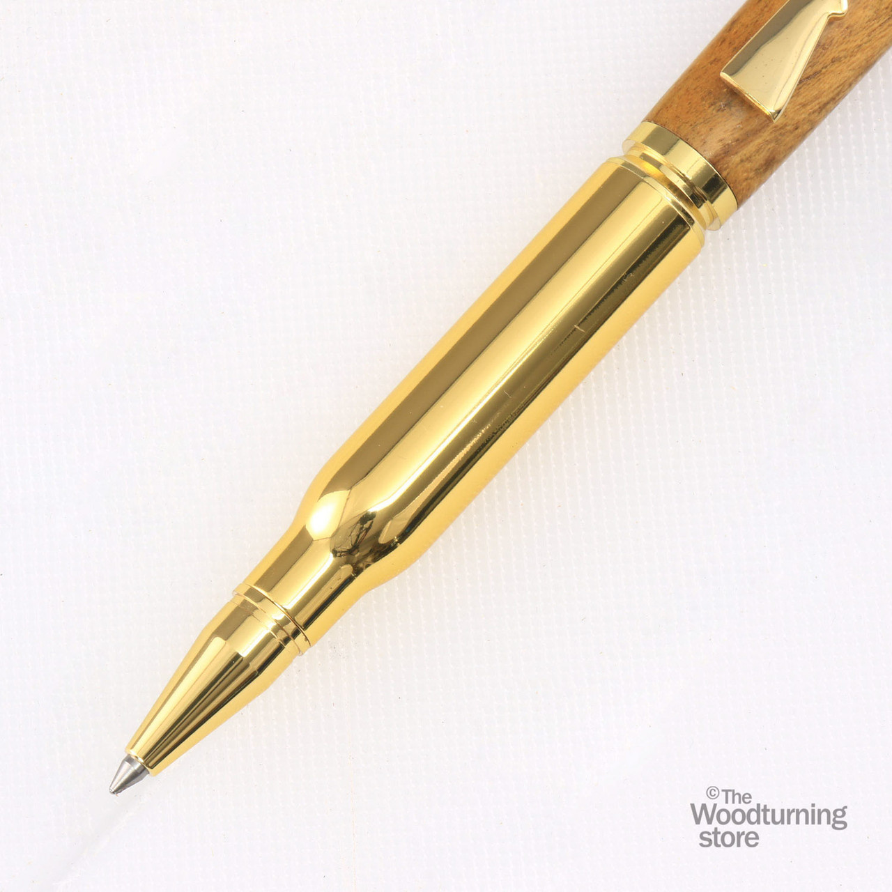 Legacy, Bullet Click Pen Kit, Gold - The Woodturning Store