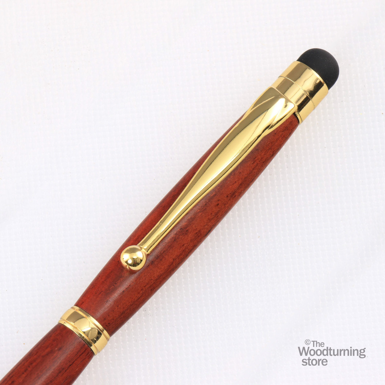 Legacy, Fancy Touch Stylus Pen Kit, Gold - The Woodturning Store