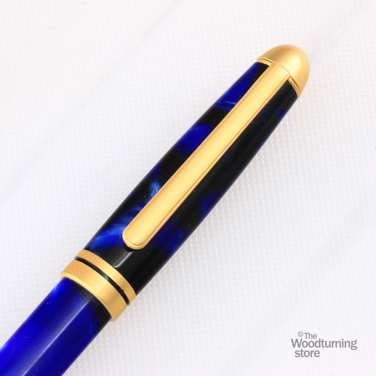 Legacy, Euro Pen Kit, Satin Gold - The Woodturning Store