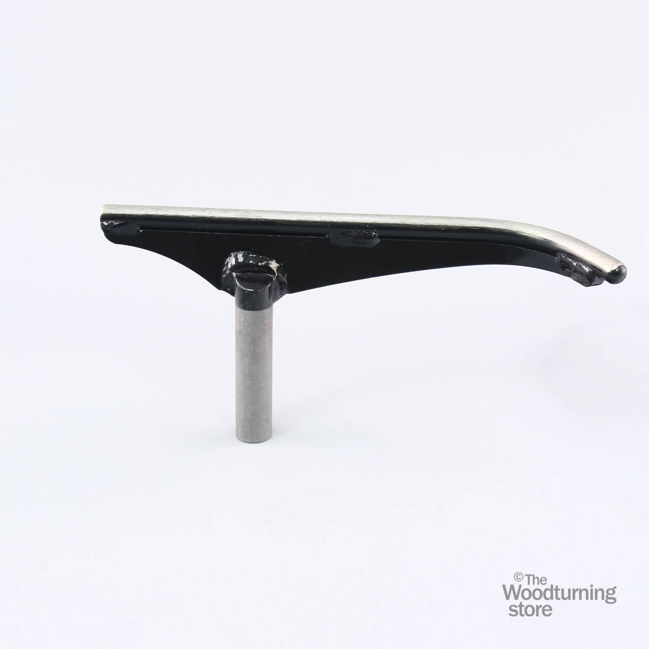 Robust, J-Curved Tool Rest for Mini Lathes, 9" Wide, 5/8" Diameter Post ...