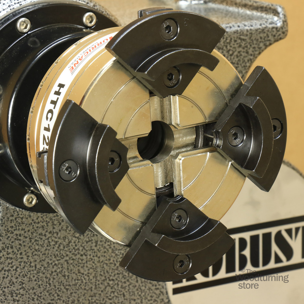 Hurricane, HTC125, 5" Chuck Kit with Dovetail Jaws and 1 1/4" x 8 TPI ...