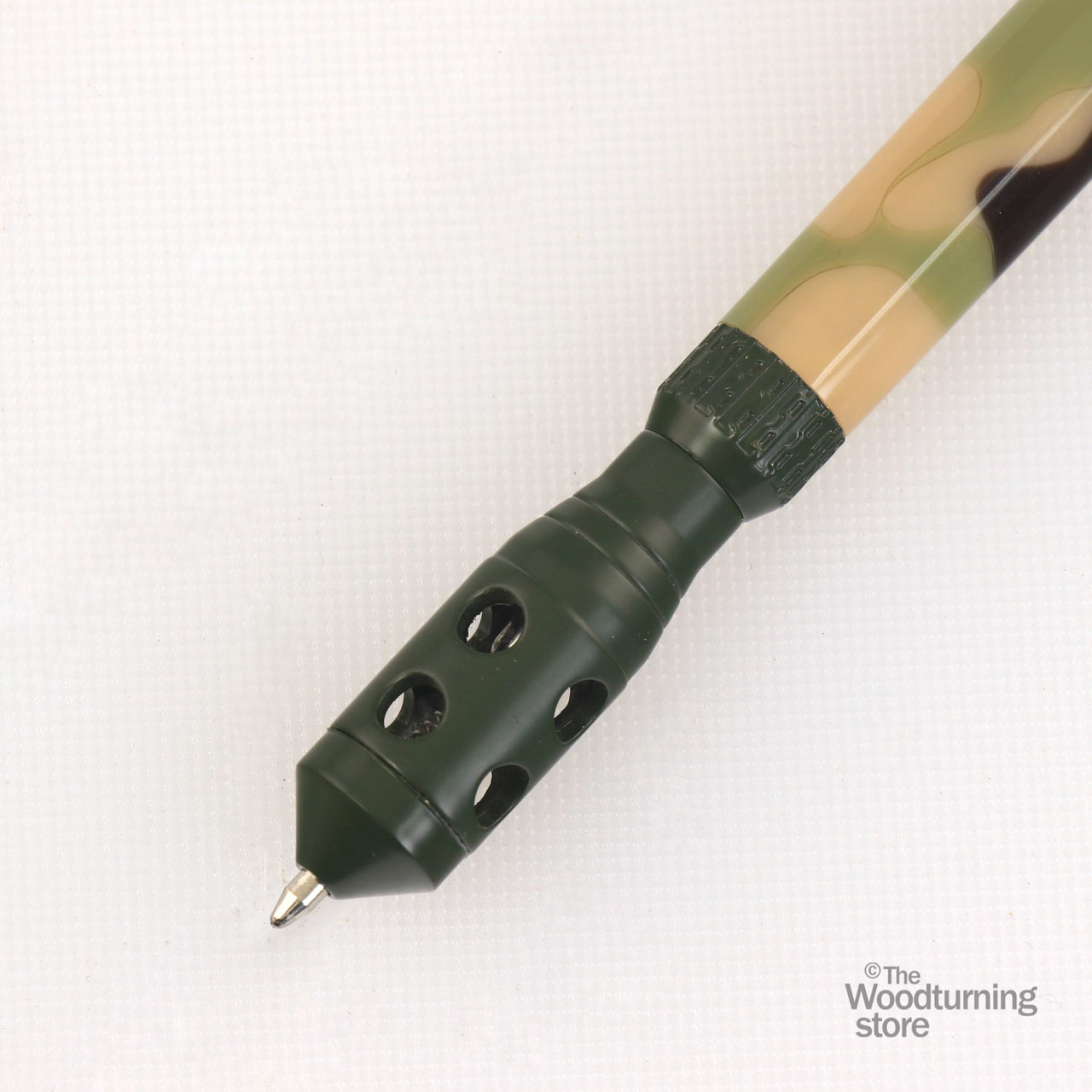 Legacy, Battalion Pen Kit, Army Green - The Woodturning Store