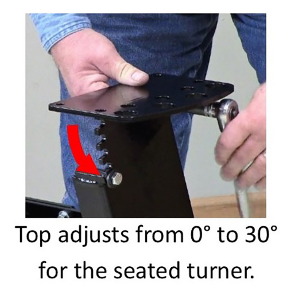 Robust, Adjustable Lathe Stand - The Woodturning Store
