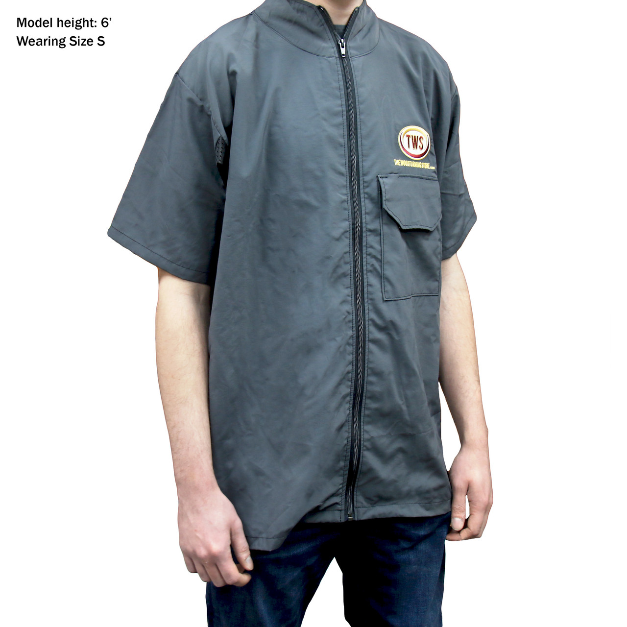 The Woodturning Store Smock, Gray - The Woodturning Store