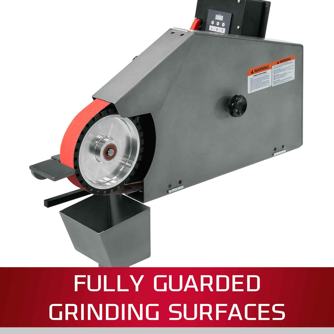 JET JT9 577405 SWG 272VS 2 x 72 Variable Speed Square Wheel Belt Grinder 115V 1Ph The Woodturning Store