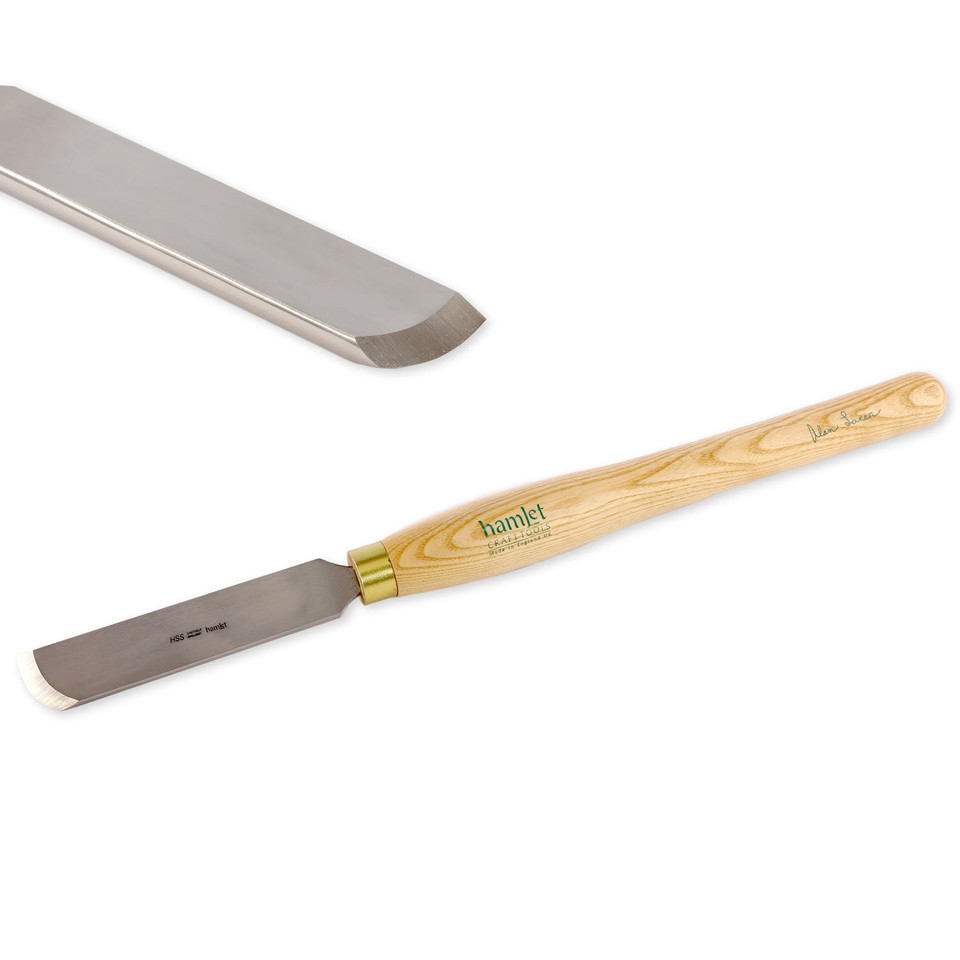 Hamlet Craft Tools, HCT461, Alan Lacer 1.3/8" x 3/8" Radiused Skew ...