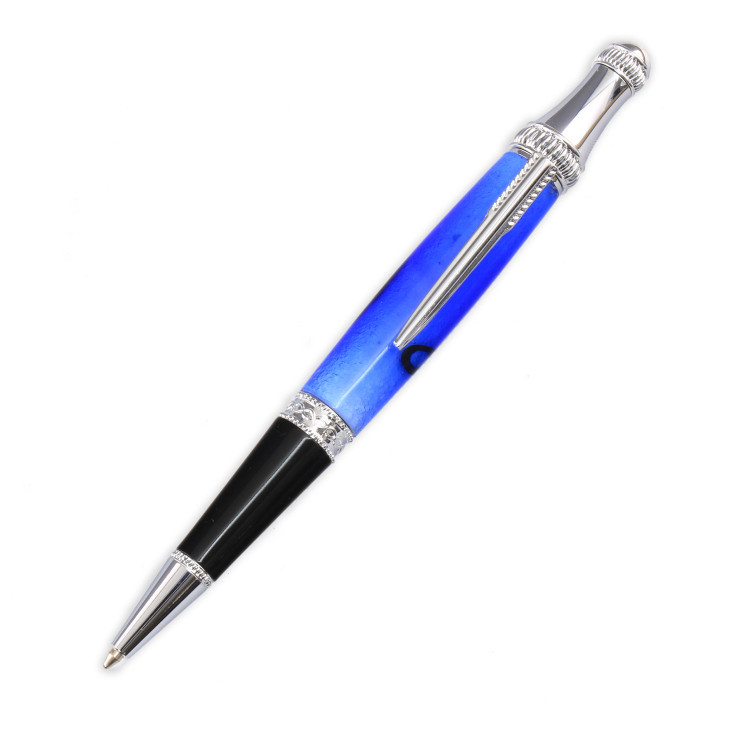 Legacy, Grand Master Pen Kit, Chrome - The Woodturning Store