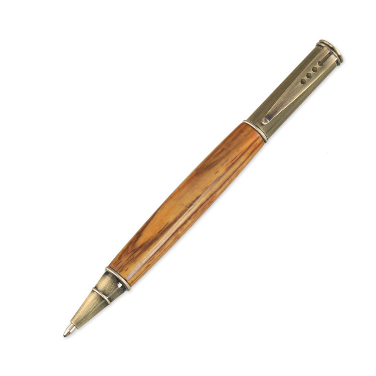 Legacy, Wordsmith Pen Kit, Antique Bronze Polish - The Woodturning Store