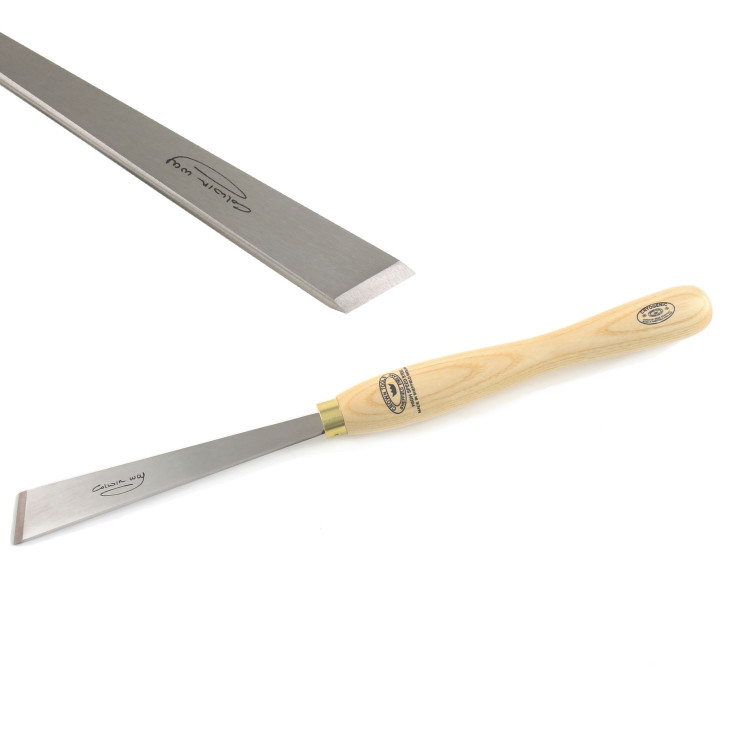Crown Tools, M2 Cryo, 1 1/4" Skew Chisel, Colwin Way Signature - The ...