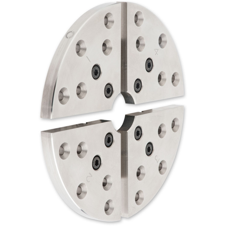 Axminster, 150mm Wood Jaw Plates - The Woodturning Store