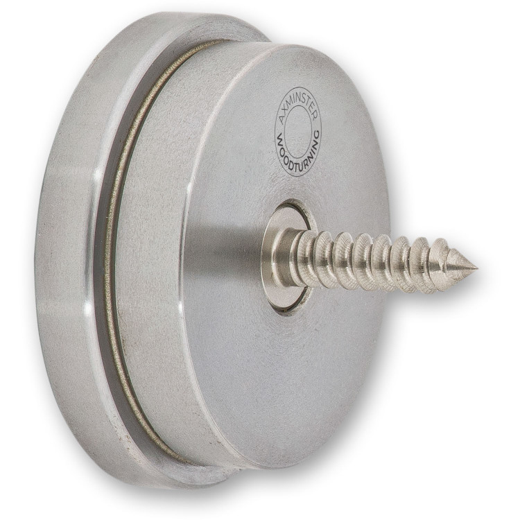 Axminster Woodturning, Screw Chuck for SK80 Type C Dovetail Jaws - The ...