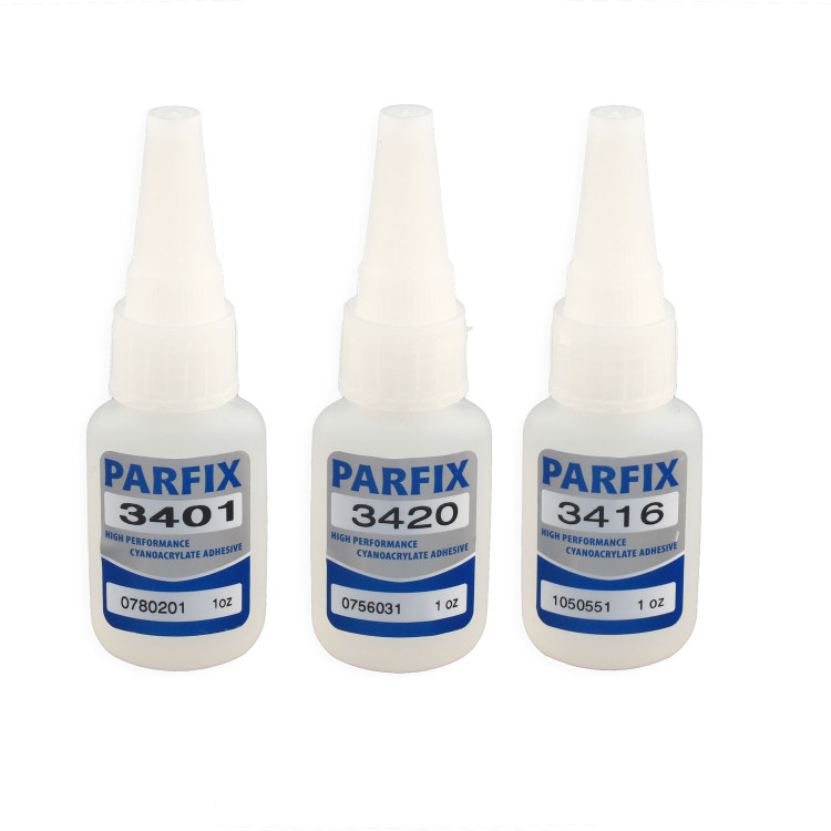 Parfix, 3401-3416-3420, CA Glue, Thin, Medium, Thick, 1 Oz. Bottles ...