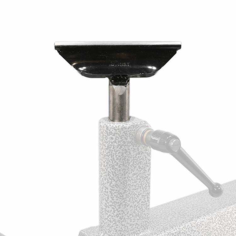 Robust, Shear Scrape Tool Rest, 6" Wide, Long Post - The Woodturning Store
