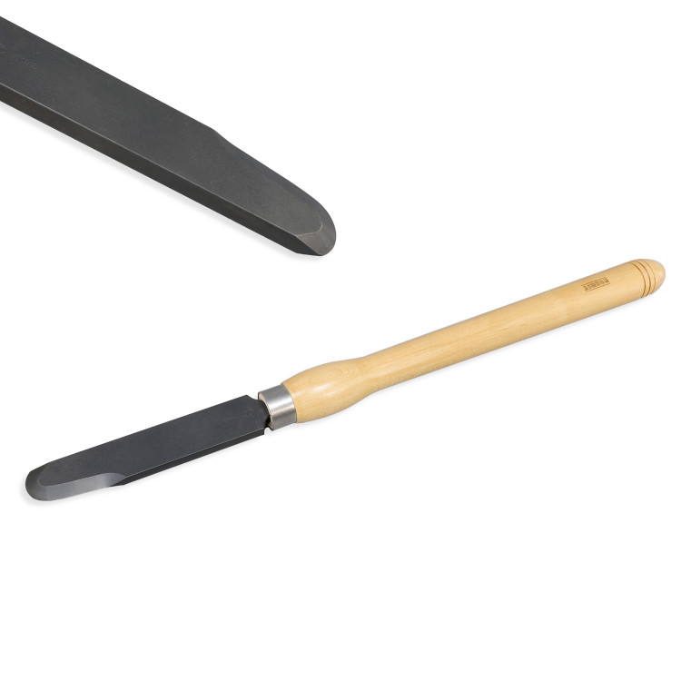 Robust, NRS-XL-WH, 1 3/8" x 3/8" XL Negative Rake Scraper with Maple ...