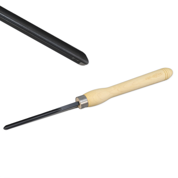 Robust, G-375B-WH, 3/8” Bowl Gouge with Parabolic Flute, Maple Handle ...