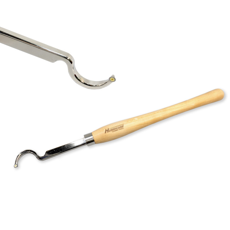 Hurricane, Mid-Size Carbide Tipped Curved Hollowing Tool, #2 - The ...