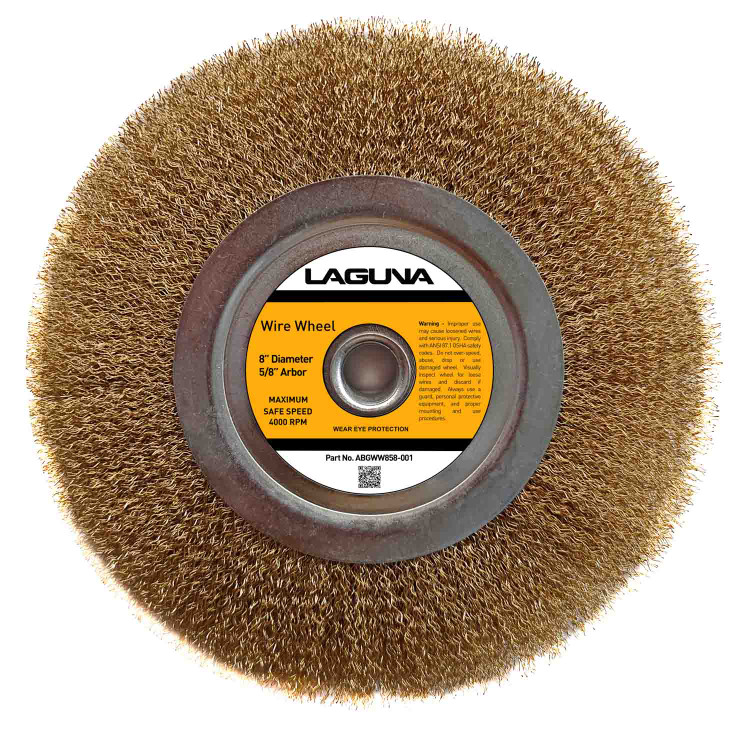 Laguna, Wire Wheel For G8 Bench Grinder - The Woodturning Store