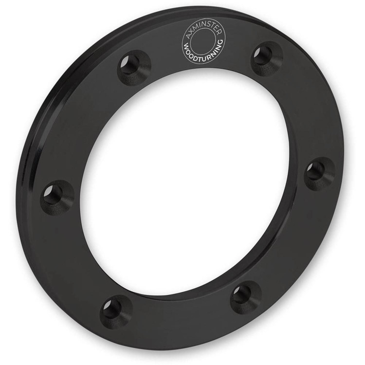 Axminster Woodturning, Aluminum Faceplate Ring for GK100 & Discovery ...