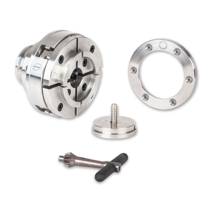 Axminster Woodturning, Discovery GK100 Chuck Package with M33 x 3.5mm ...