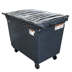 2-Yard Rear-Load Dumpster / Container | Midland Chutes