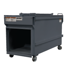 2-Yard Front-Load Apartment Receiver Box | Midland Chutes