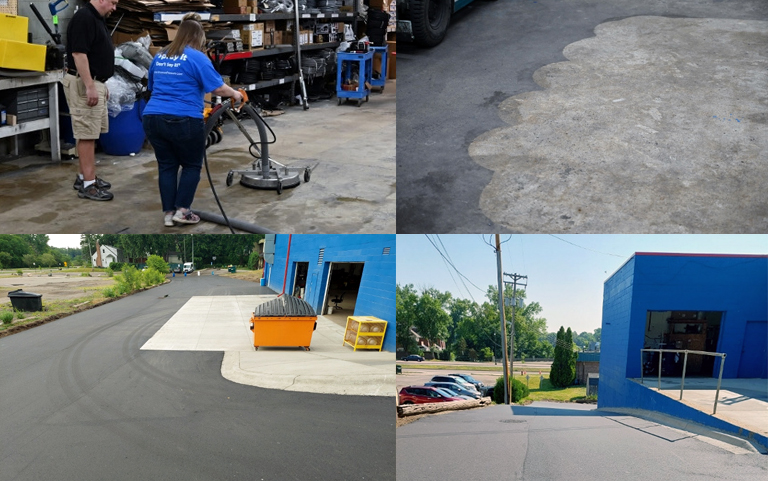 Flat Surface Cleaning and New Loading Area! - American Pressure Inc