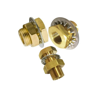Brass Female Bulkhead Fittings