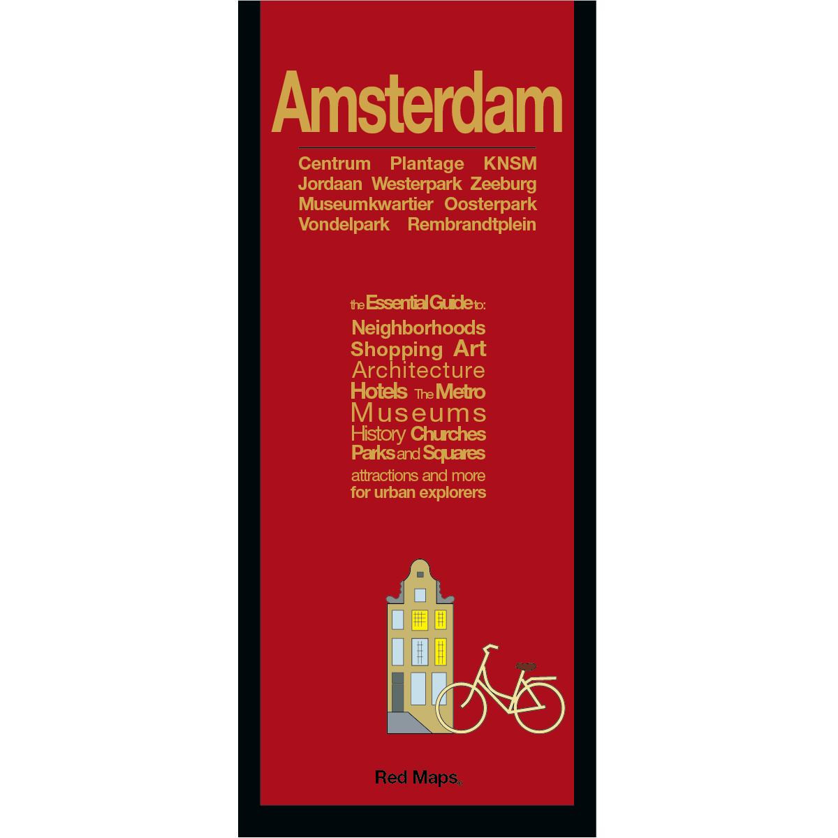 Amsterdam Map and City Guide - Labyrinth Books