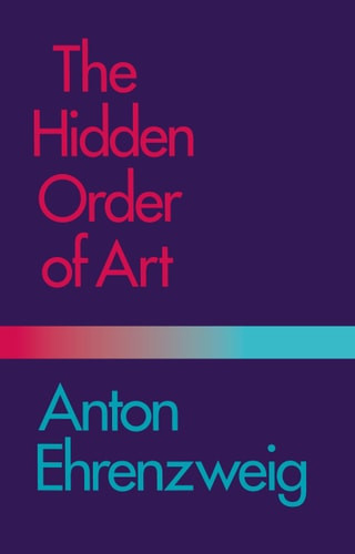 The Hidden Order of Art - Labyrinth Books