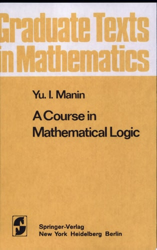 A Course in Mathematical Logic - Labyrinth Books