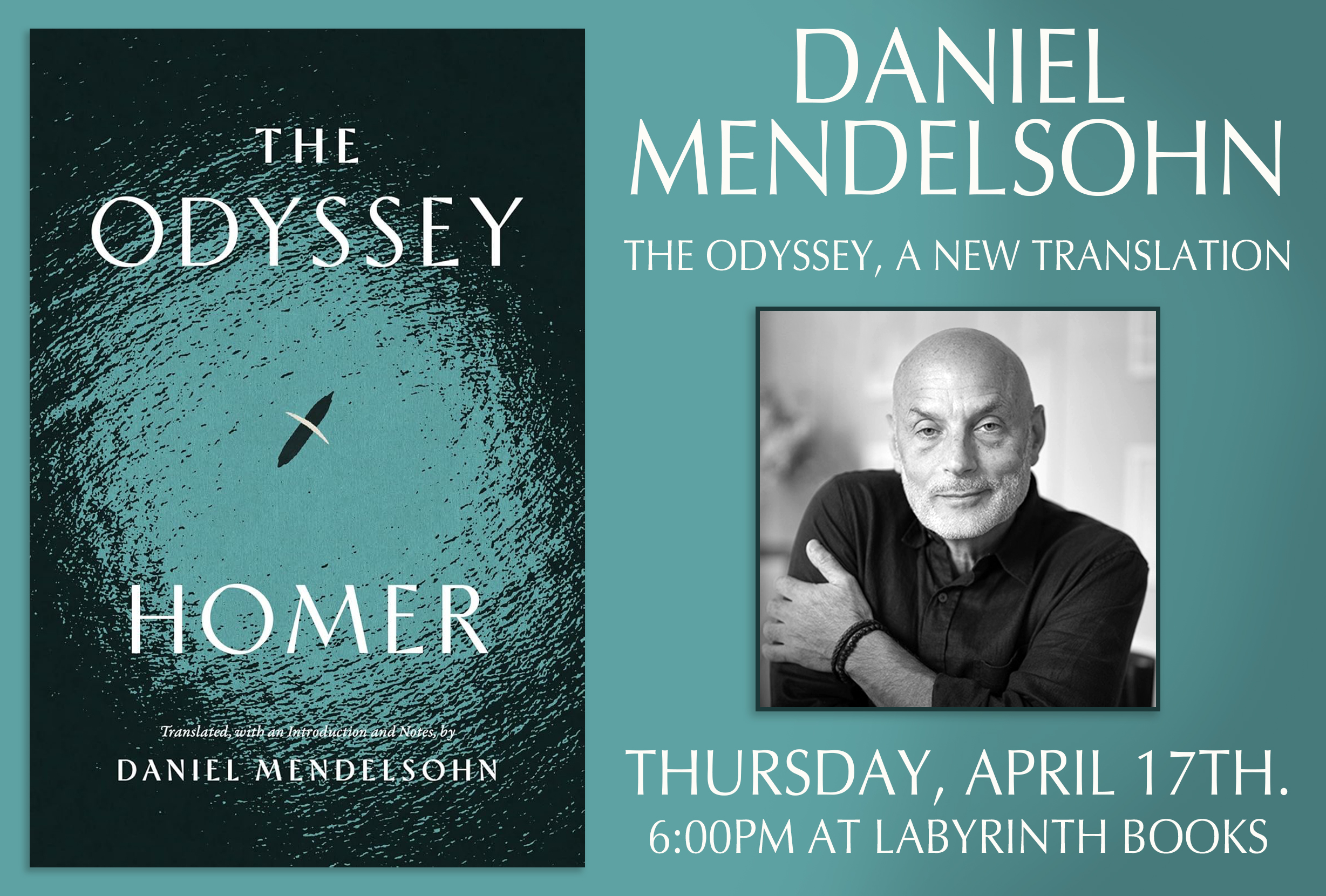 Daniel Mendelsohn in conversation with Yelena Baraz - A New Translation ...