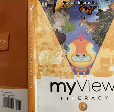 Myview Literacy 2020 Student Interactive (hardcover) Grade 1 Volume 5 ...