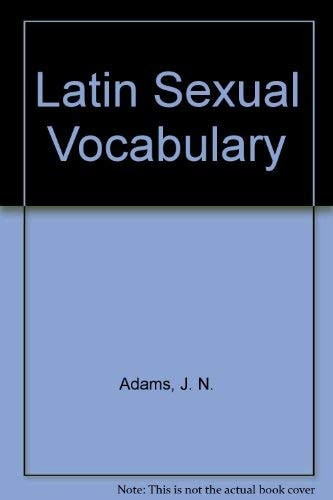 Latin Sexual Vocabulary - Labyrinth Books