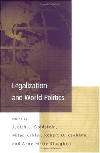 Legalization and World Politics - Labyrinth Books
