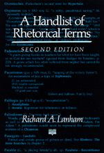 A Handlist of Rhetorical Terms - Labyrinth Books