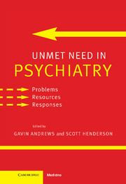 Unmet Need in Psychiatry - Labyrinth Books