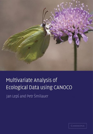 Multivariate Analysis Of Ecological Data Using Canoco Labyrinth Books