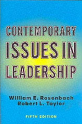 Contemporary Issues in Leadership - Labyrinth Books