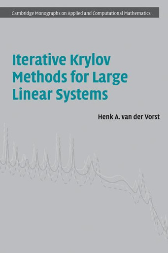 Iterative Krylov Methods for Large Linear Systems - Labyrinth Books