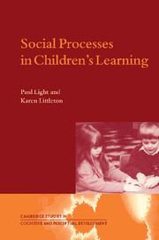 Social Processes in Children's Learning - Labyrinth Books