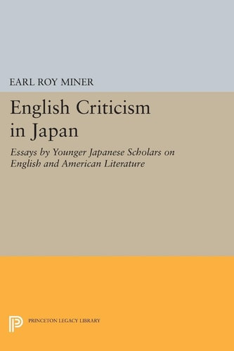 English Criticism in Japan - Labyrinth Books
