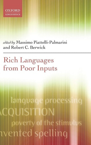 Rich Languages from Poor Inputs - Labyrinth Books