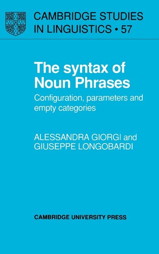 The Syntax of Noun Phrases - Labyrinth Books
