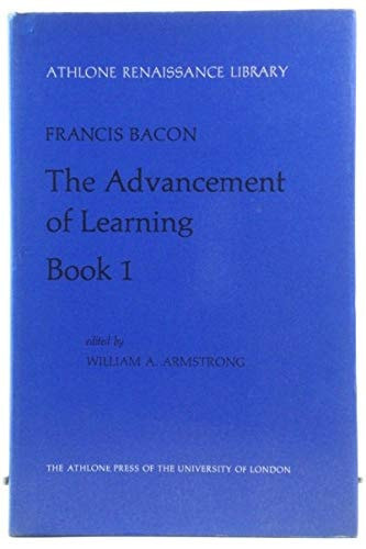 The Advancement of Learning - Labyrinth Books
