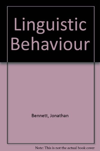 Linguistic Behavior - Labyrinth Books