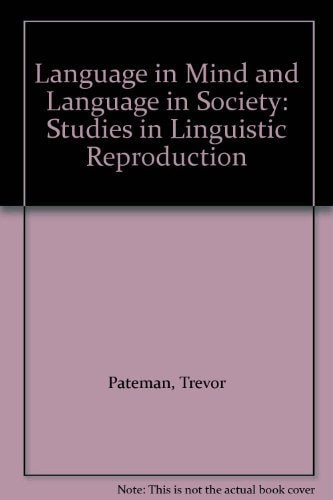 Language in Mind and Language in Society - Labyrinth Books