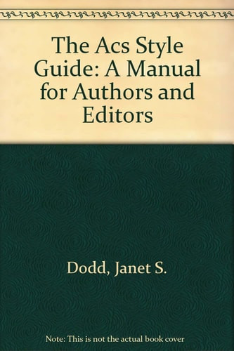 The ACS Style Guide - Labyrinth Books