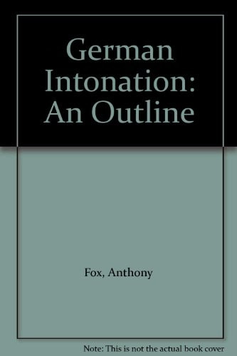German Intonation - Labyrinth Books
