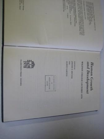 Human growth and development (Wolfson College lectures) - Labyrinth Books
