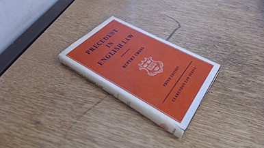 Precedent in English Law - Labyrinth Books